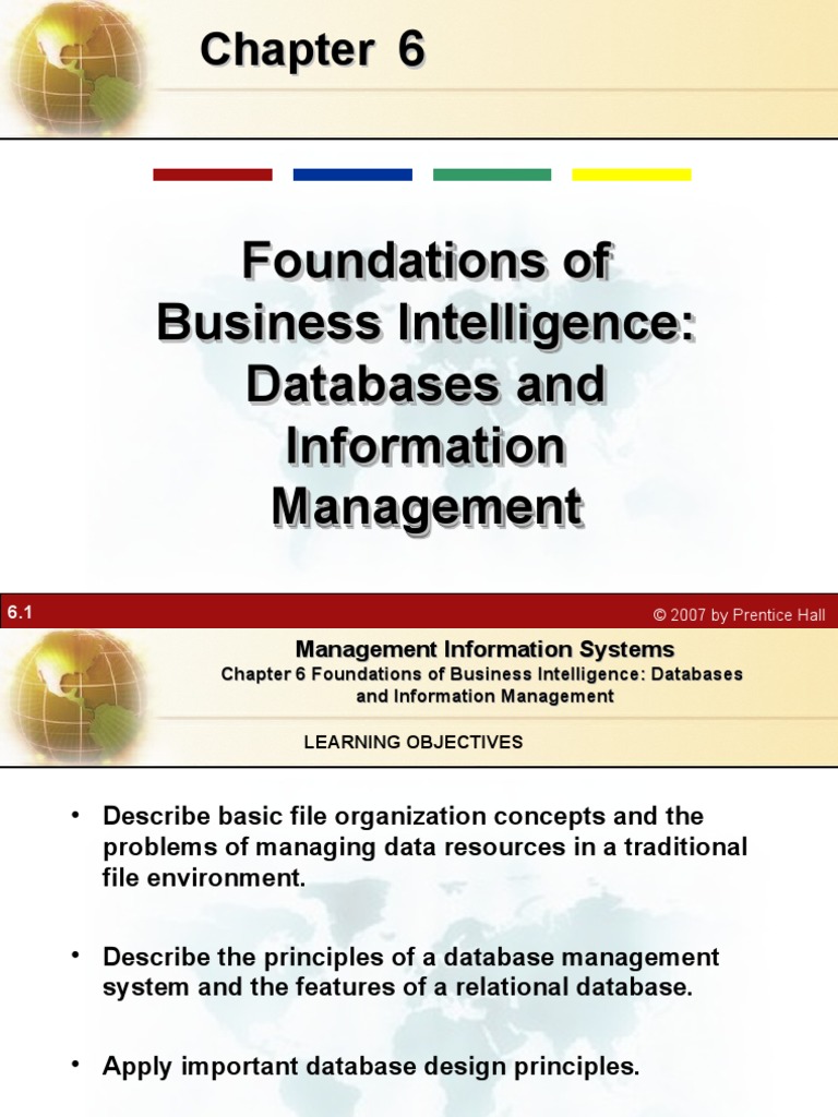 MIS10 ch06 | PDF | Databases | Business Intelligence