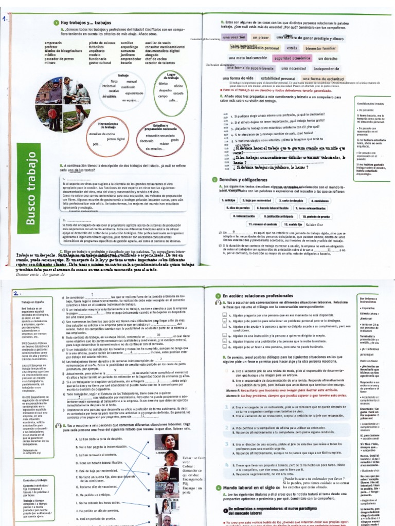 Taller El Mundo Del Trabajo | PDF | Economias