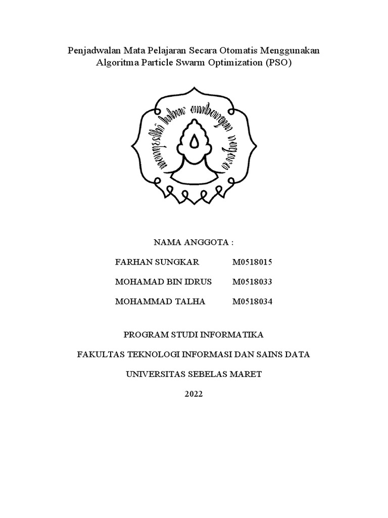 Penjadwalan Mata Pelajaran Secara Otomatis Menggunakan Algoritma ...