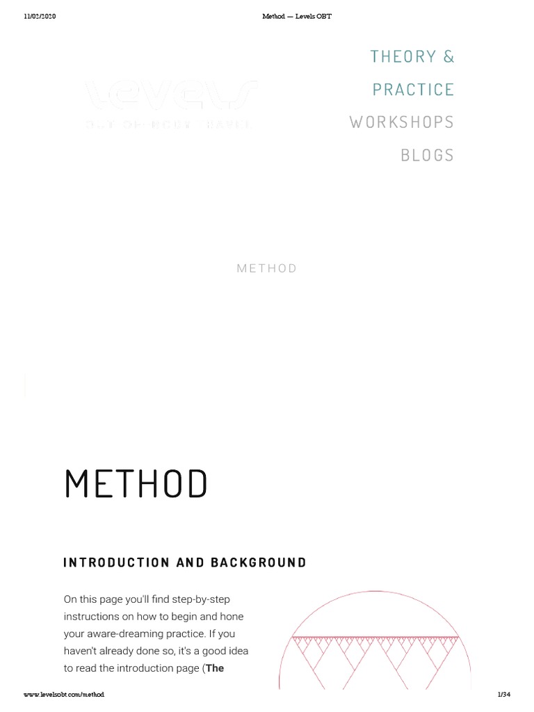 2.method - Levels OBT | PDF | Dream | Experience