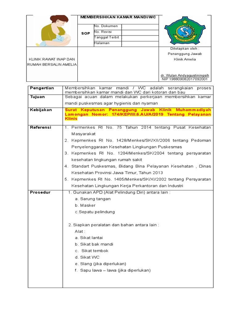 5 Kebersihan Kamar Mandi Dan WC | PDF
