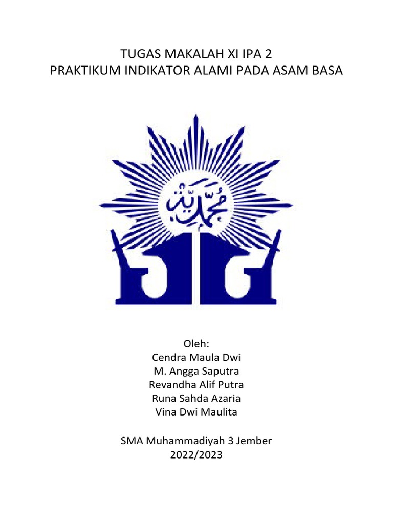 MENGUJI INDIKATOR ALAMI ASAM BASAs | PDF
