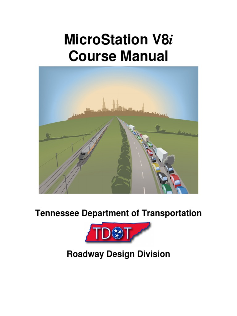 MicroStation V8i Course Manual | PDF | Icon (Computing) | Menu (Computing)