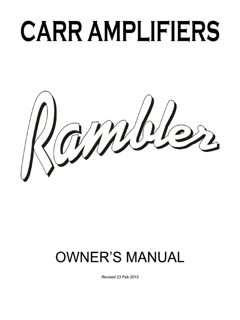 Rambler | PDF