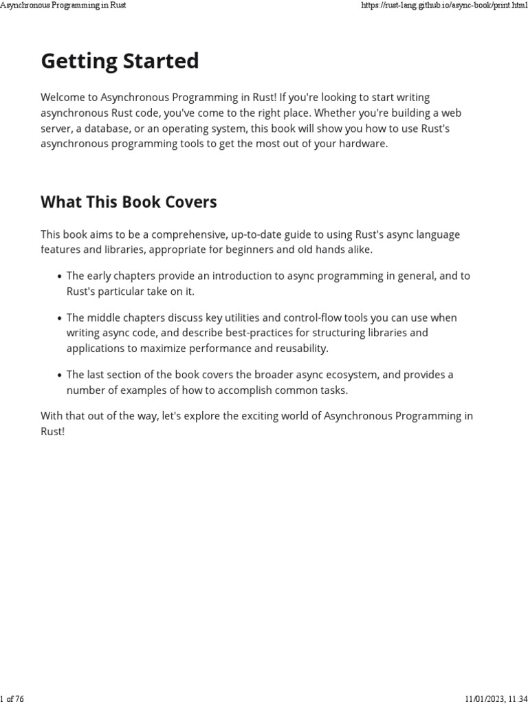 An Introduction to Asynchronous Programming in Rust - Key Concepts ... An Introduction to Asynchronous Programming in Rust - Key Concepts ...