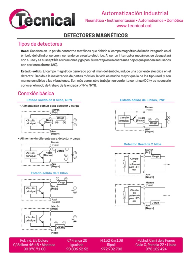 Detectores Magnéticos | PDF | Controlador lógico programable | Imán