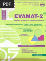 Manual Evamat Vol 1 | PDF