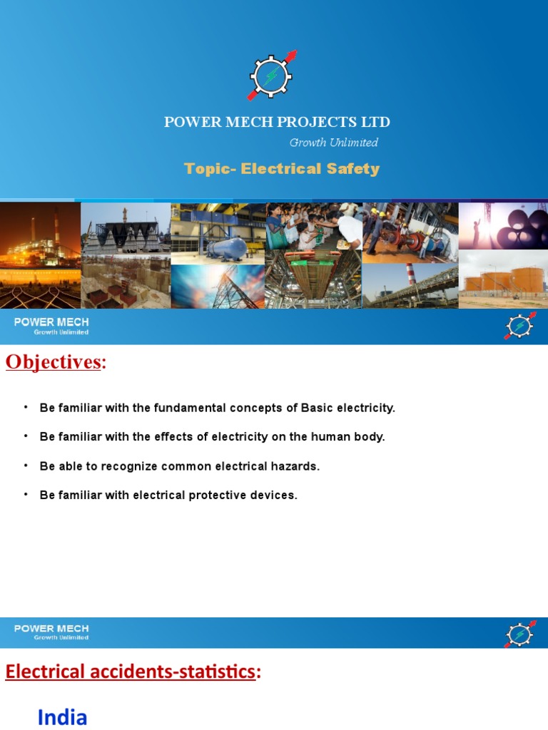 PMPL-Electrical Safety 1 | PDF | Insulator (Electricity) | Electrical ...