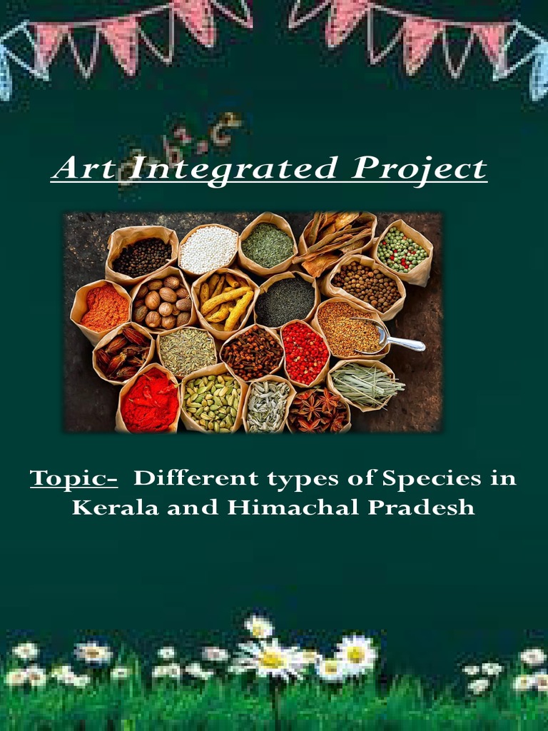 Art Integrated Project Chemistry Tejasvita Gupta | PDF | Spice | Cinnamon