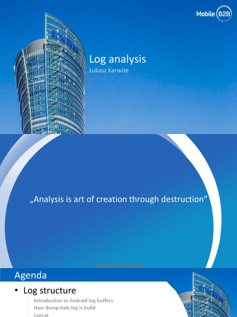 Log Analysis 2018 | PDF | Android (Operating System) | Computer File