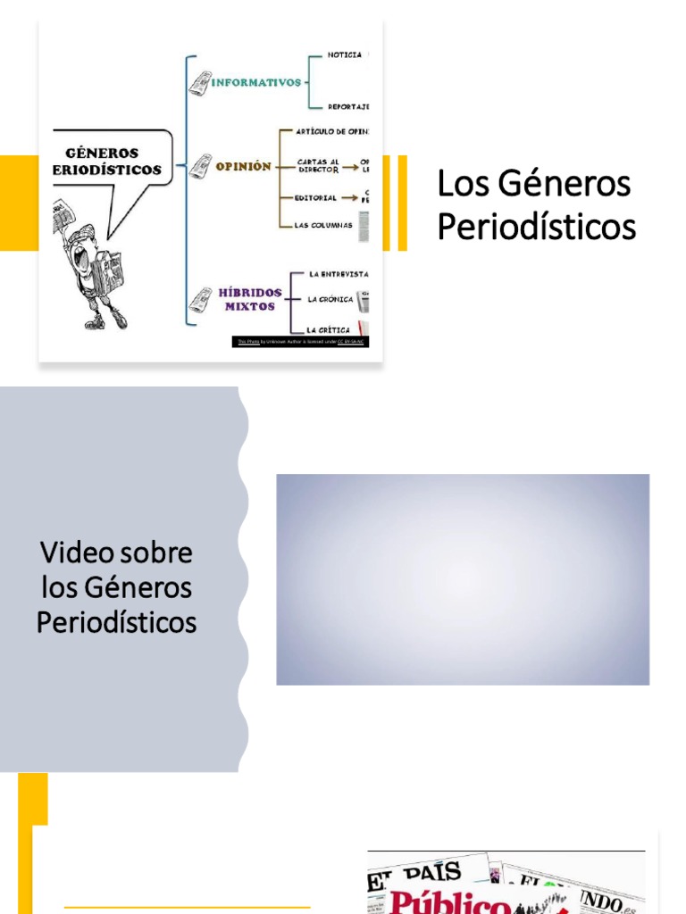 Los Géneros Periodísticos | PDF | Información | Periodismo