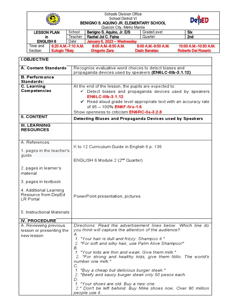 DLP-Dec. 14-ENG | PDF | Propaganda | Advertising