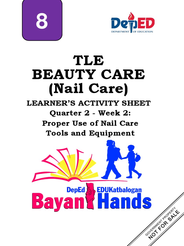 Tle-8 Las q2 Week2 Nail-Care | PDF | Nail (Anatomy) | Finger