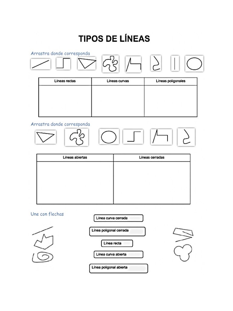 Tipos de Lineas | PDF