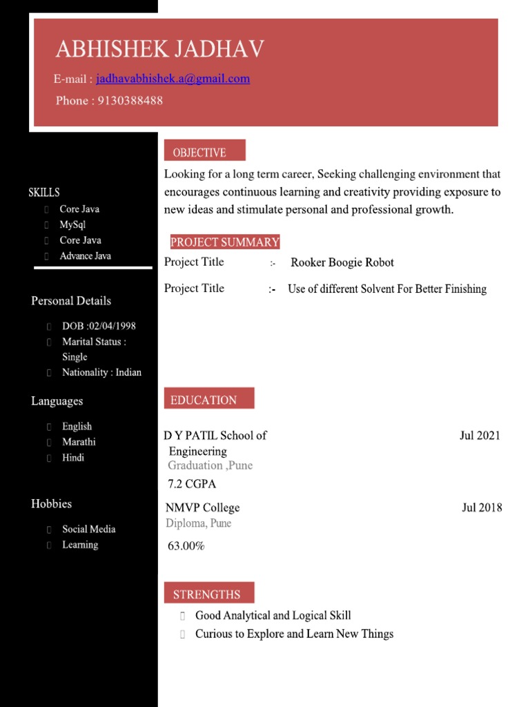 Abhishek Ajay Jadhav | PDF