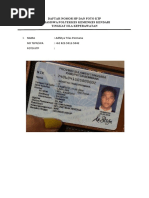 Laporan Poto KTP | PDF