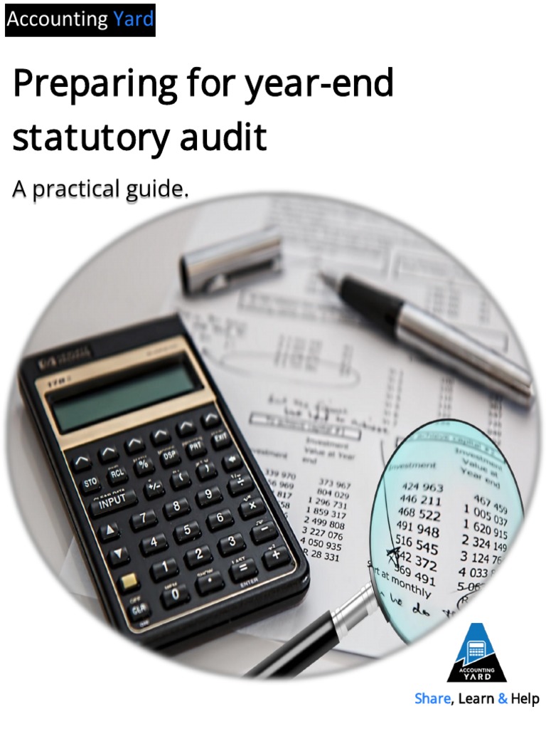 Year-End Statutory Audit Preparation Guide | PDF | Audit | Internal Control