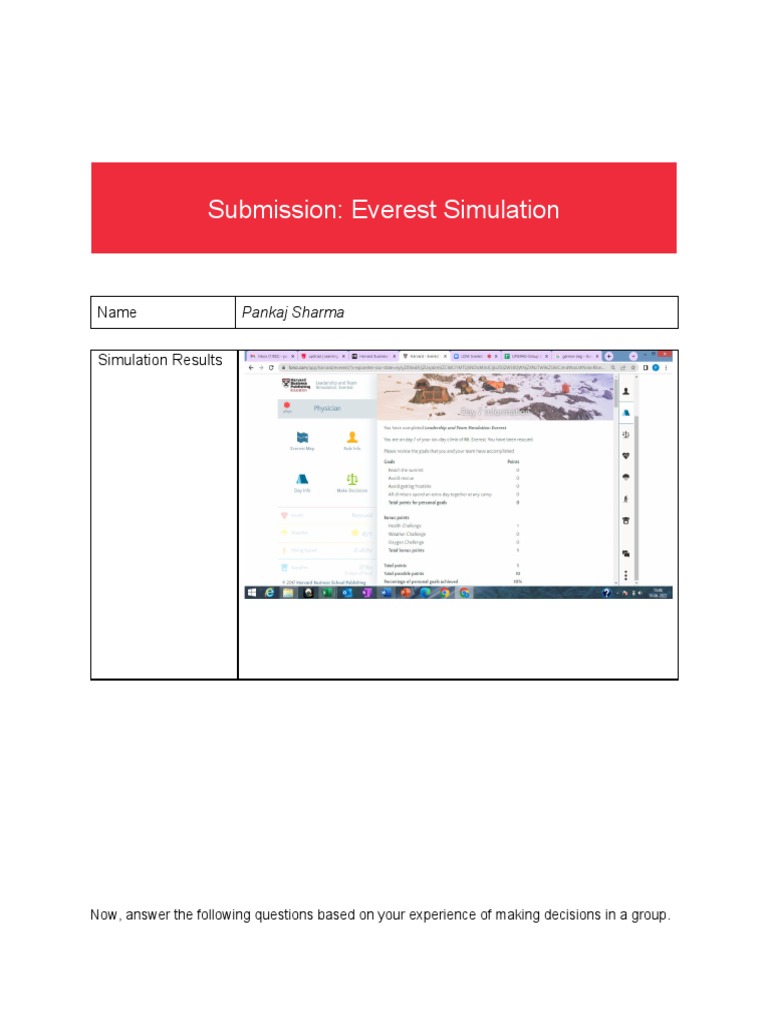 IMT Submission Everest+Simulation | PDF | Social Information Processing ...