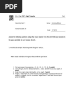2.11.2 Project - Performance Task - The Parallax Problem (Project) | PDF | Speed | Triangle