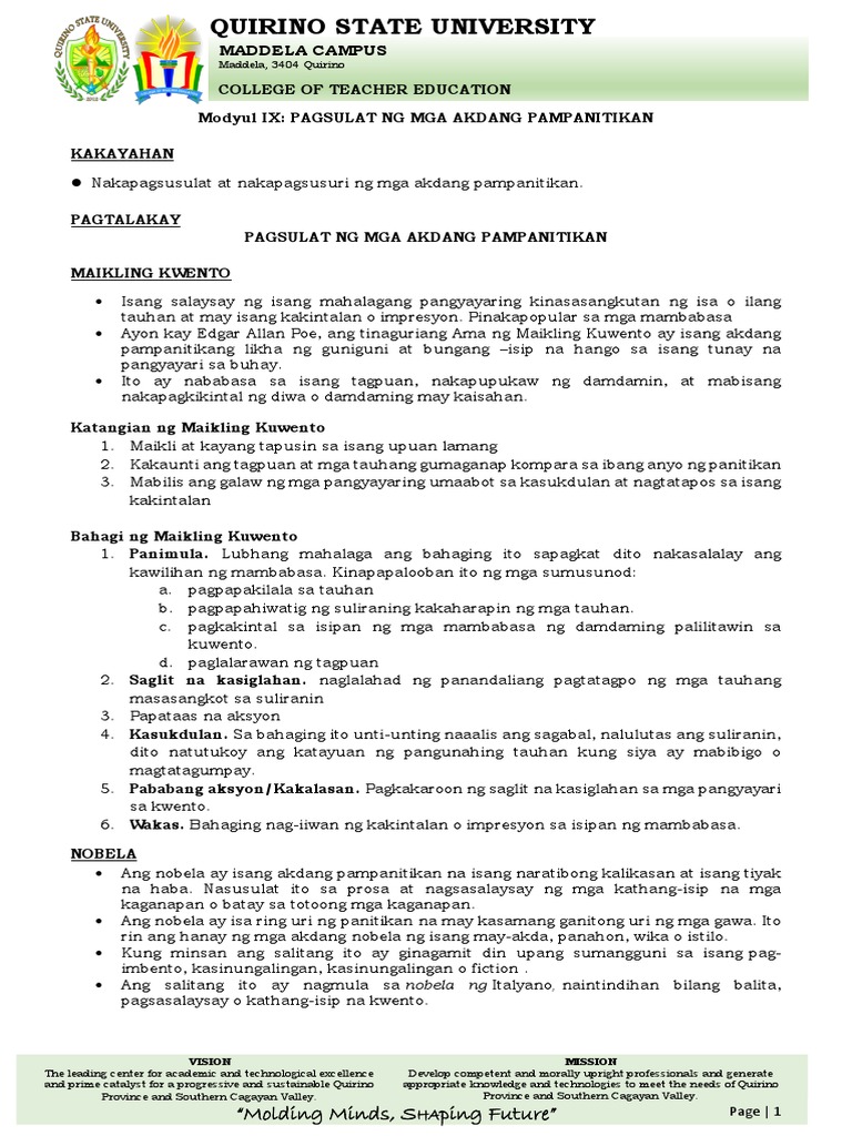 GE 12 BTLED 2 Final mODYUL 9 | PDF