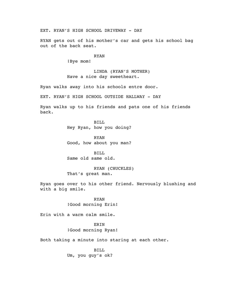 Screenplay | PDF