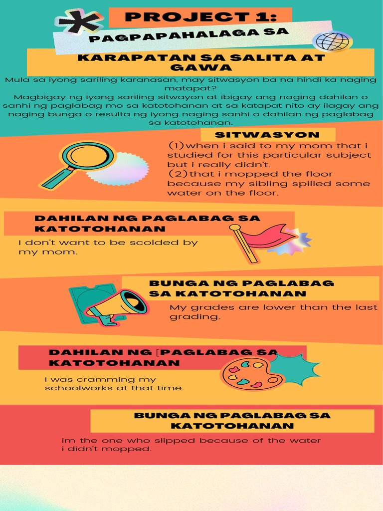 Esp-q3-Project #1-Karapatan Sa Salita at Gawa | PDF