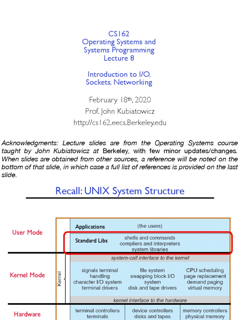 Lect8 424 002 | PDF | Operating System | Kernel (Operating System)