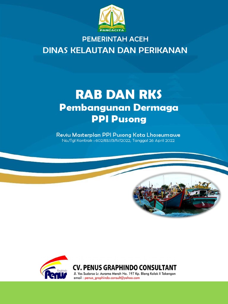 RKS Dan RAB Dermaga | PDF