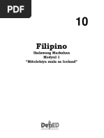 El Filibusterismo Juli Monologue Script PDF | PDF