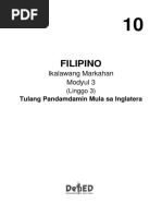 Fil10 Q2 M-3-Tula-V 5 | PDF