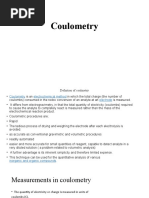 Principle and Instrumentation of Coulometry | PDF | Physical Chemistry ...