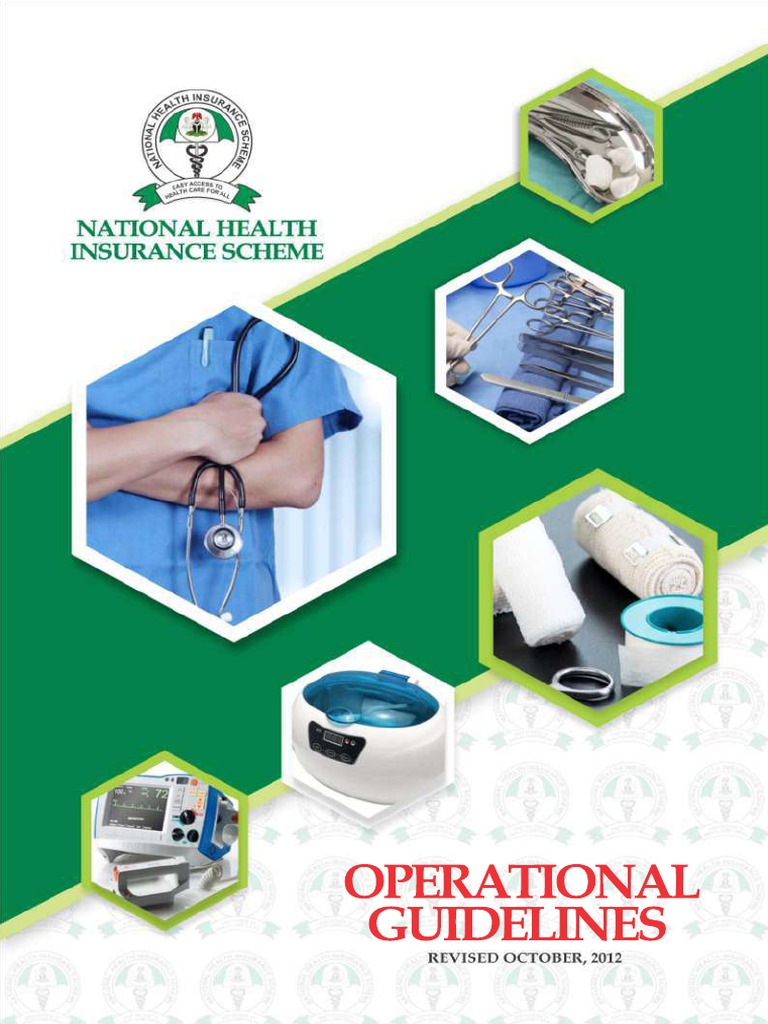 Nhis Operational Guidelines... Compressed | PDF | Health Care | Health ...