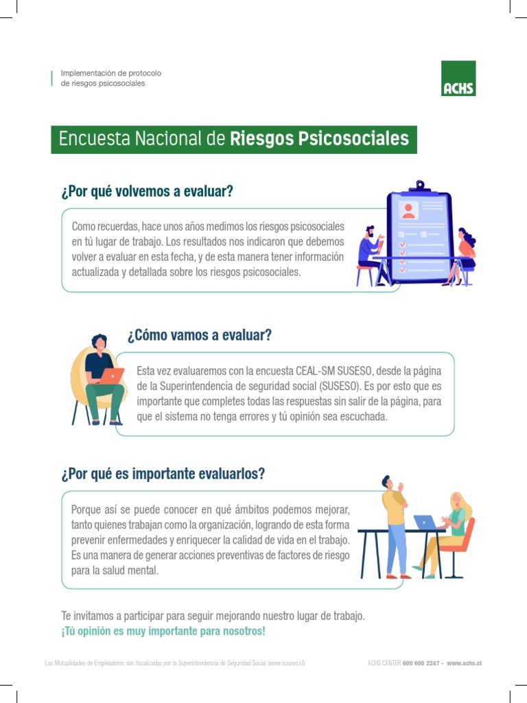 Implementación protocolo riesgos psicosociales | PDF