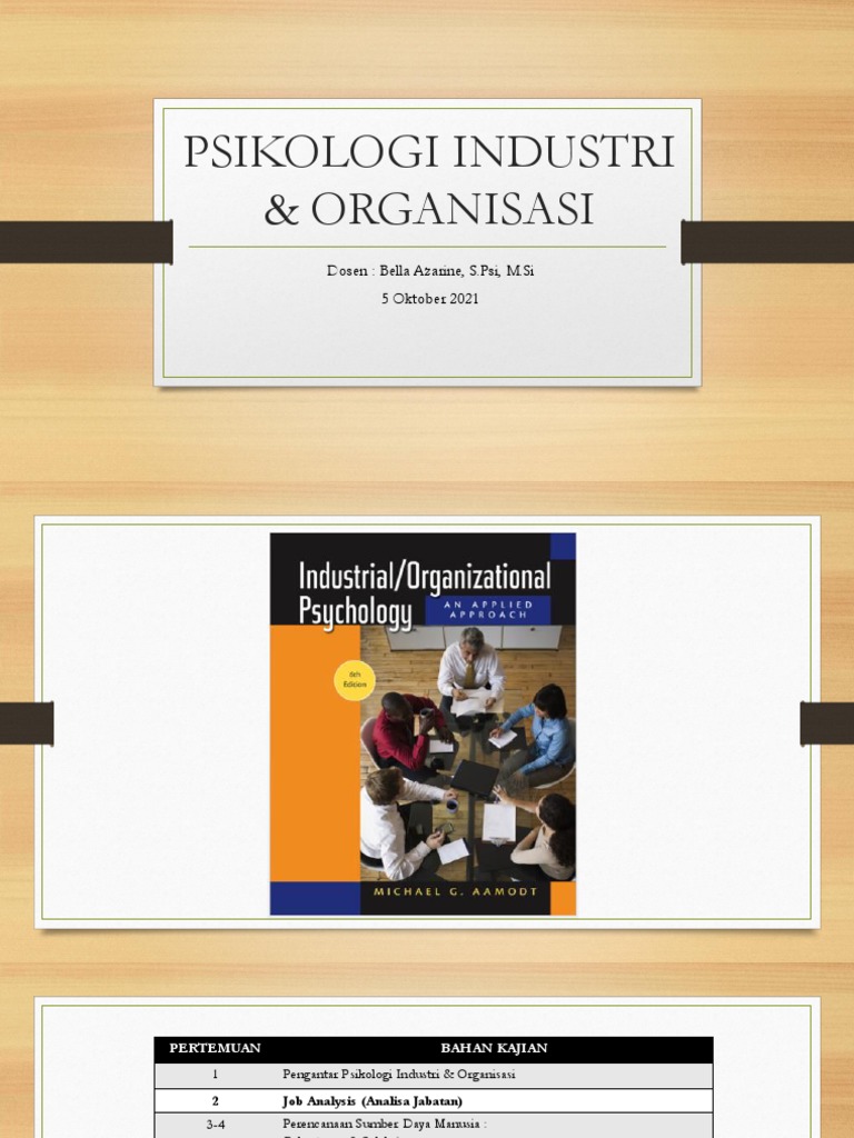 PIO Chapter 2 - Analisa Jabatan | PDF | Karier & Perkembangan