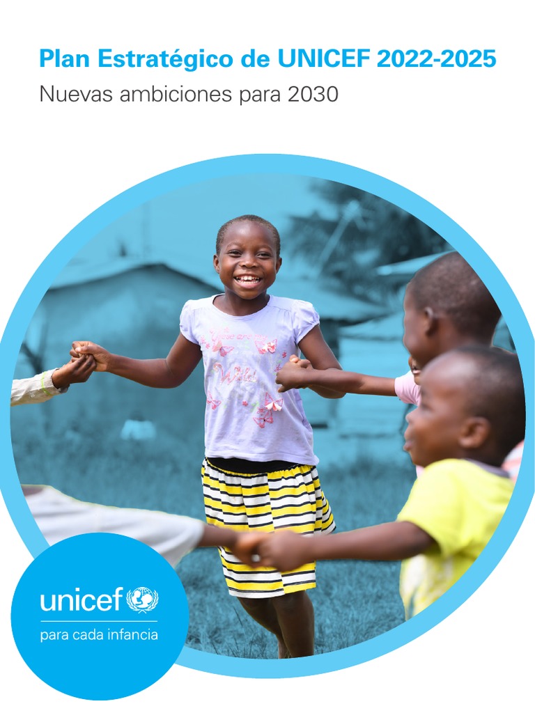 UNICEF Strategic Plan 2022 2025 Publication SP | PDF | Unicef | Lavar