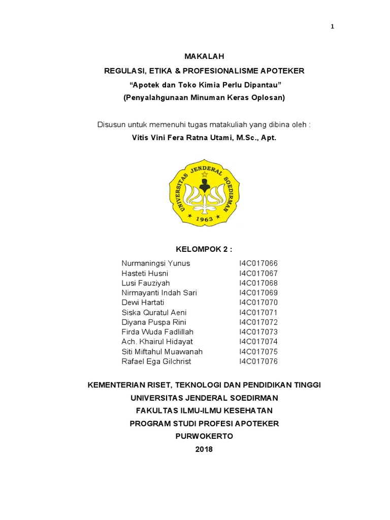 Makalah Regulasi Kelp 2 | PDF