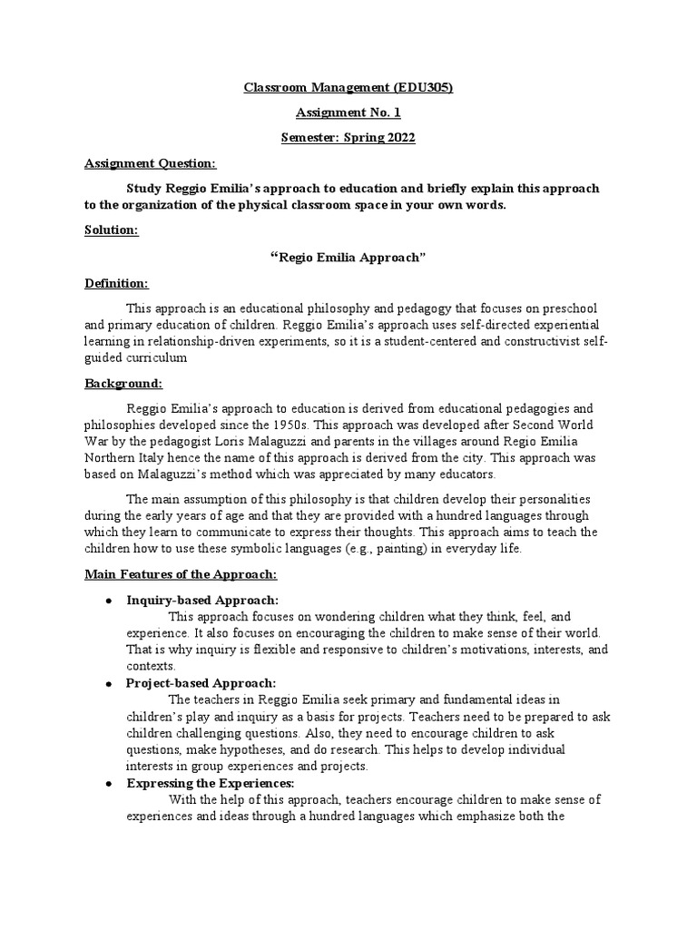 Edu305 Assignment No 1 Pdf Cognitive Psychology Behavior Modification 