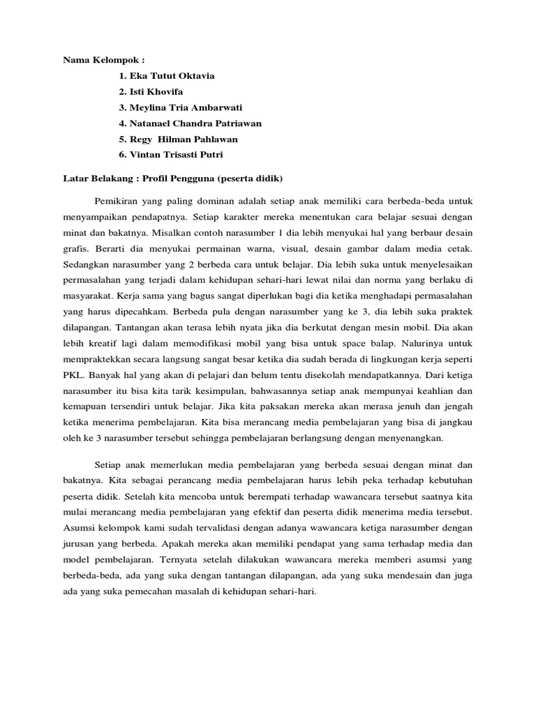 Uts Topik 5 Desain Thinking | PDF