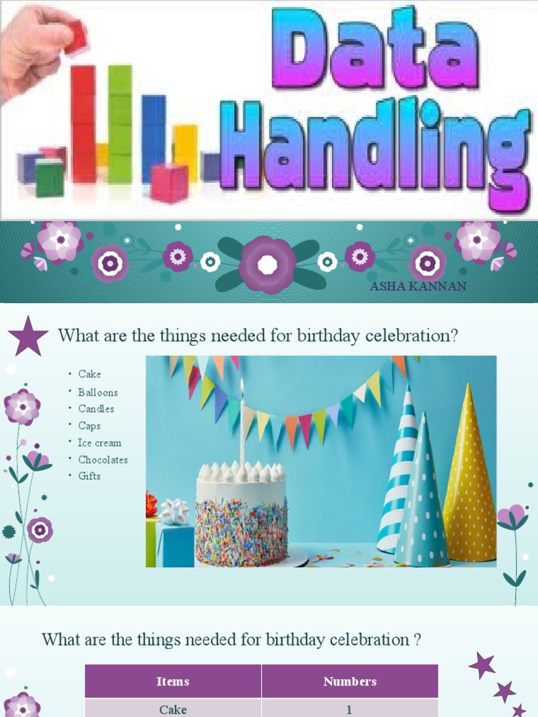 Data Handling 1 | PDF