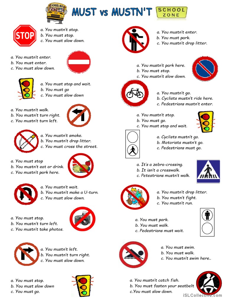 MUST or MUSTN'T | PDF | Street | Terrestrial Locomotion