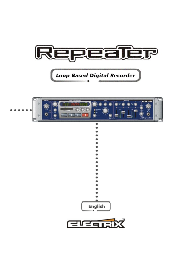 Electrix Repeater User Manual | PDF | Power Supply | Electromagnetic ...