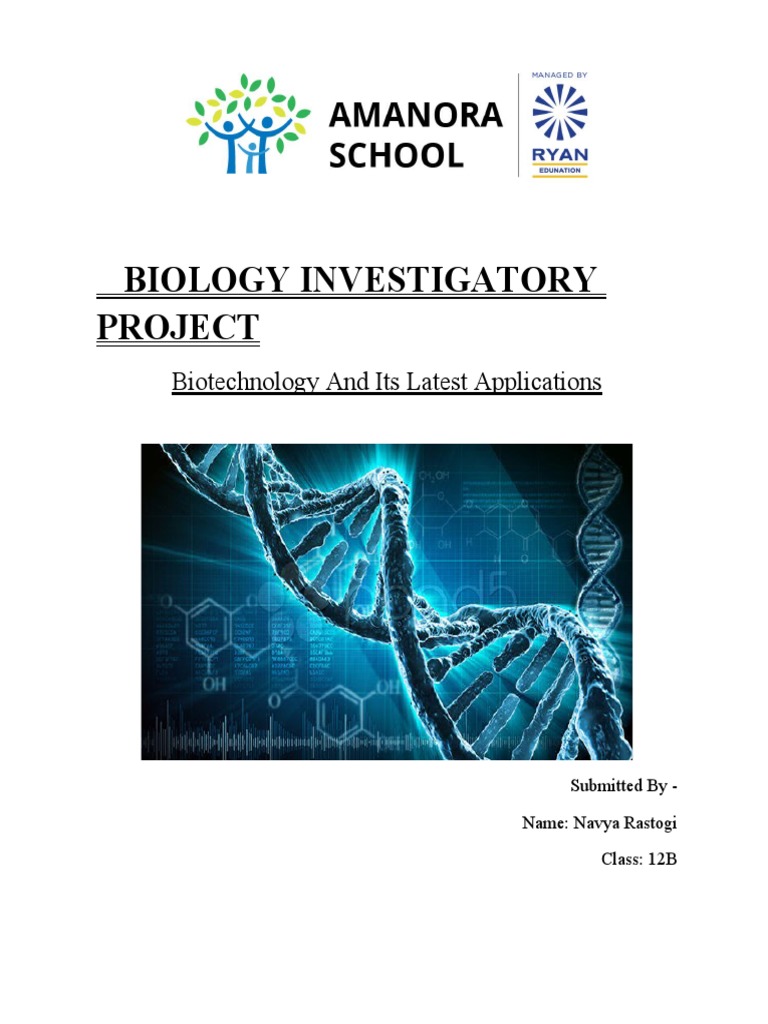 Biotechnology: Genetic Engineering Insights | PDF | Genetic Engineering ...