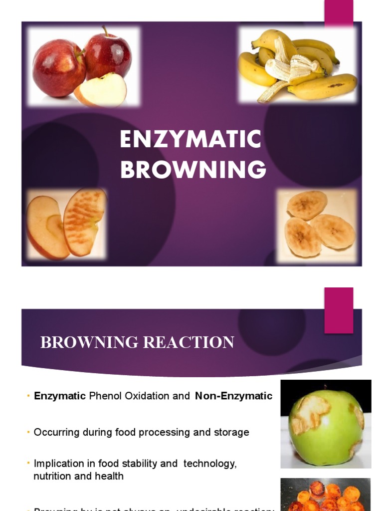 Chapter 8 - Enzymatic Browning | PDF | Polyphenol | Organic Compounds