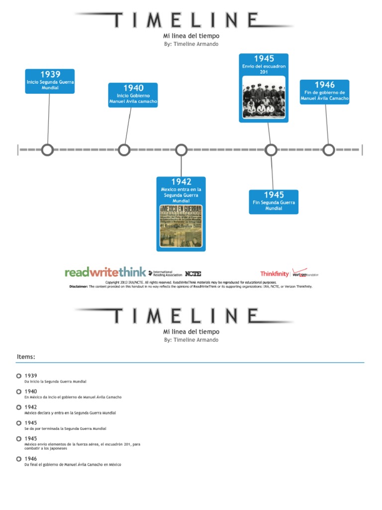Mi Linea Del Tiempo | PDF