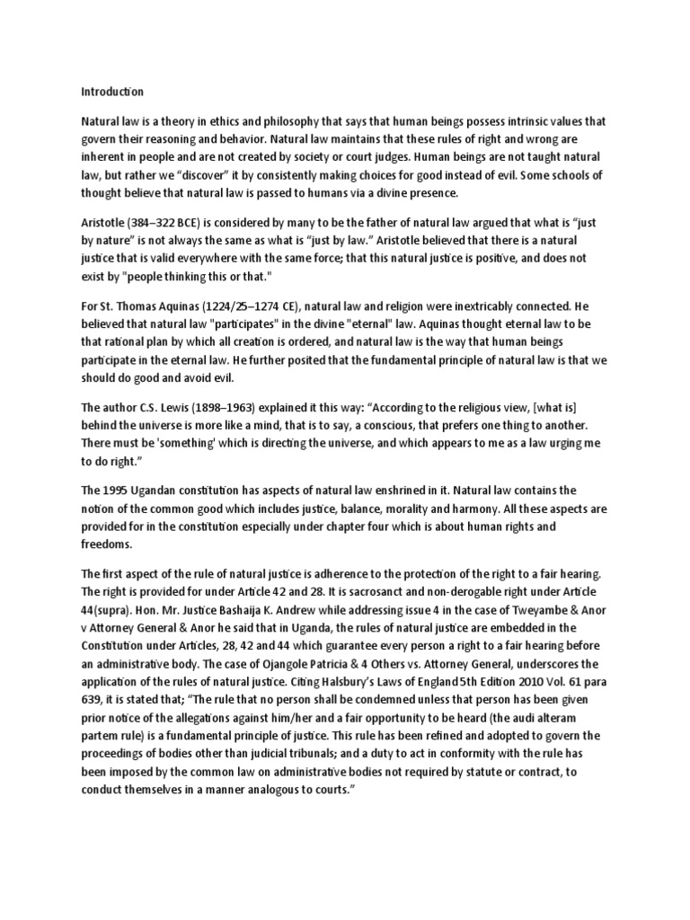 Juris 2 | PDF | Natural Law | Thomas Aquinas