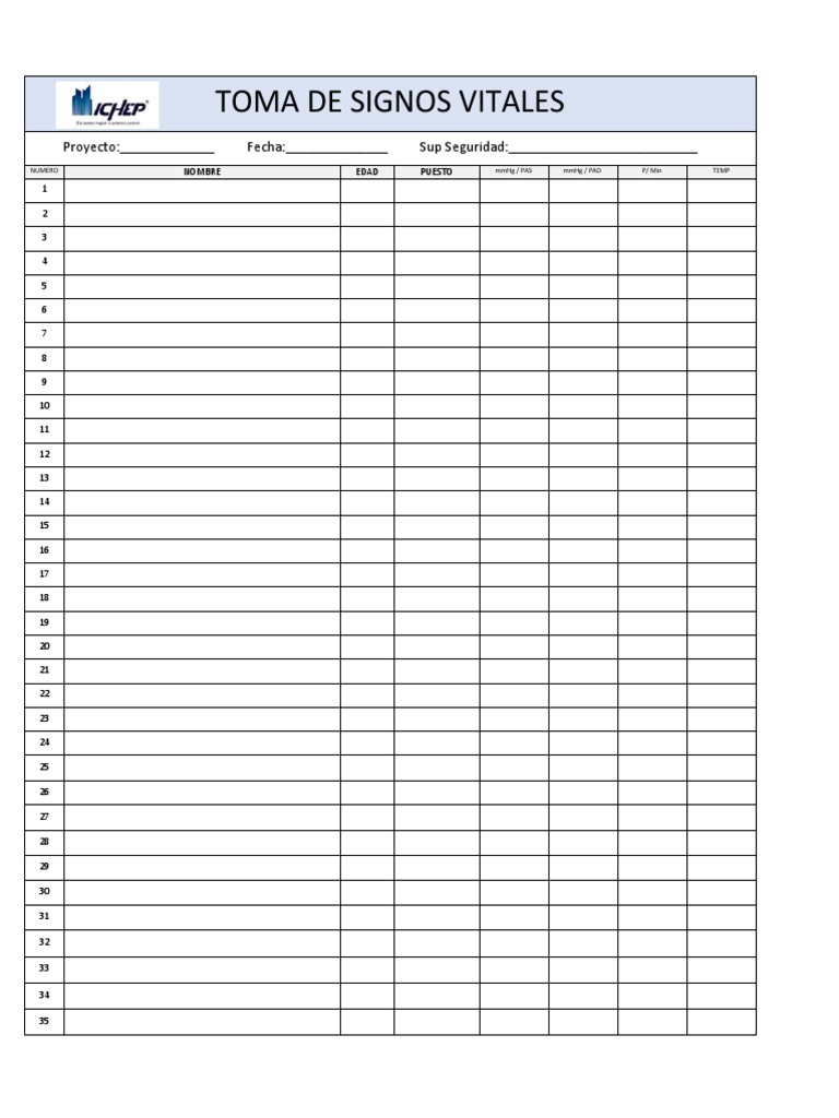 Toma de Signos Vitales | PDF