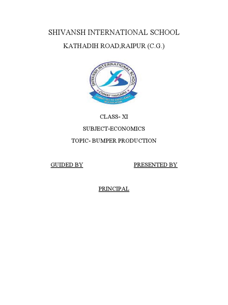 Shivansh International Schoo1 | PDF