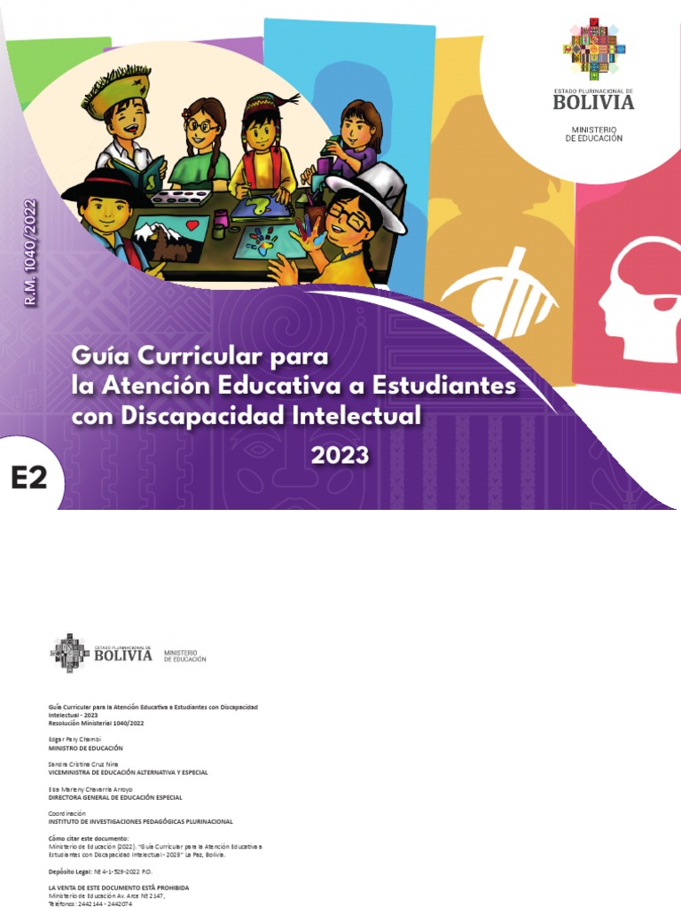 Guía Curricular para La Atención Educativa A Estudiantes Con ...