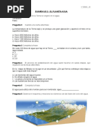 Examen-Ciclo Del Agua | PDF | El ciclo del agua | Evaporación