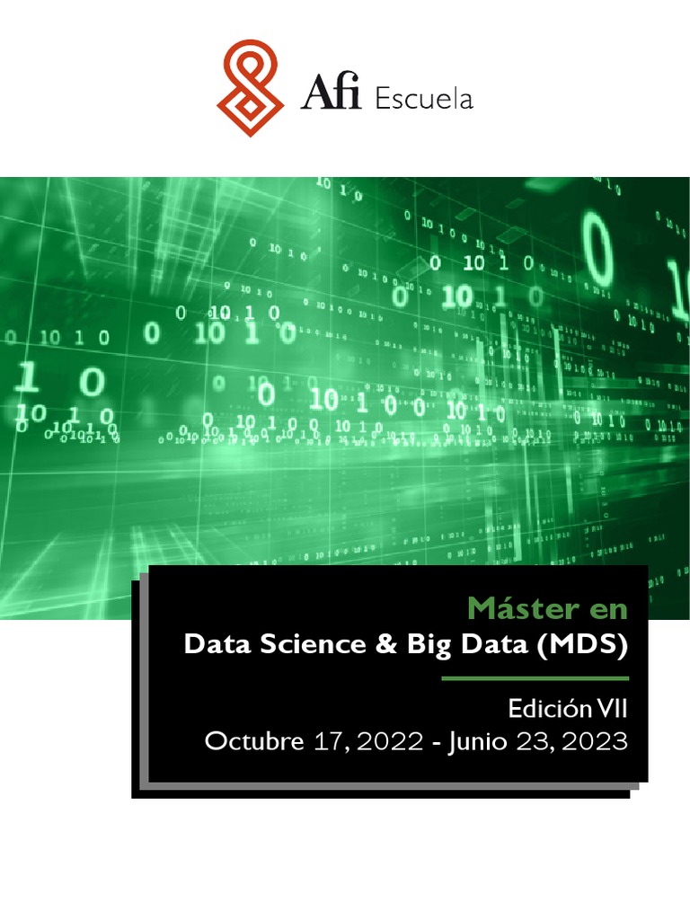 Master Big Data | PDF | Big Data | Aprendizaje automático